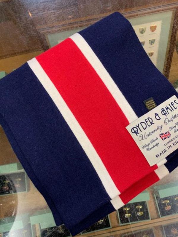 College Shawl, University of London Scarf - Black Tie